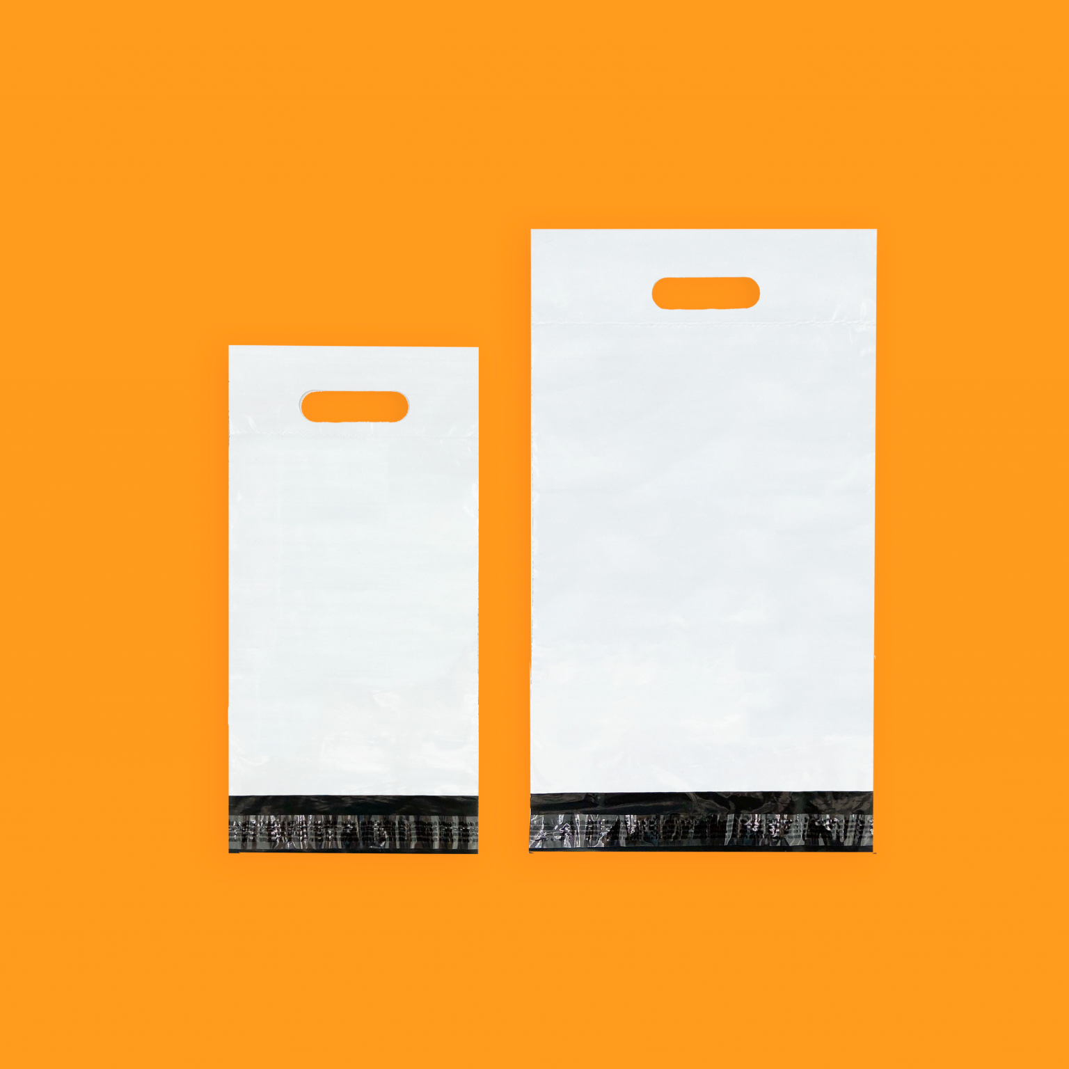 Plastic Packaging: Mailer Bag with die cut handle - chun-hing